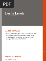 Lexile Score Ranges by Grade Level | PDF