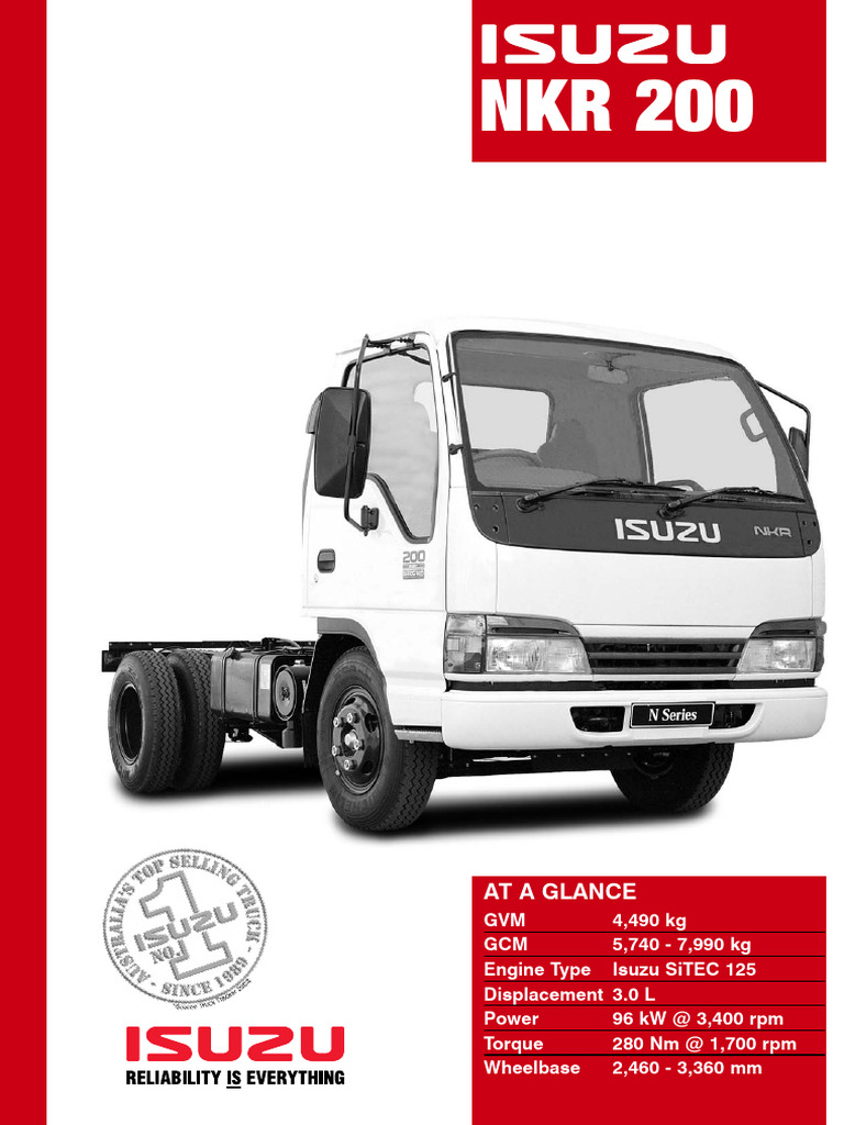 NKR 200 | PDF | Truck | Manual Transmission