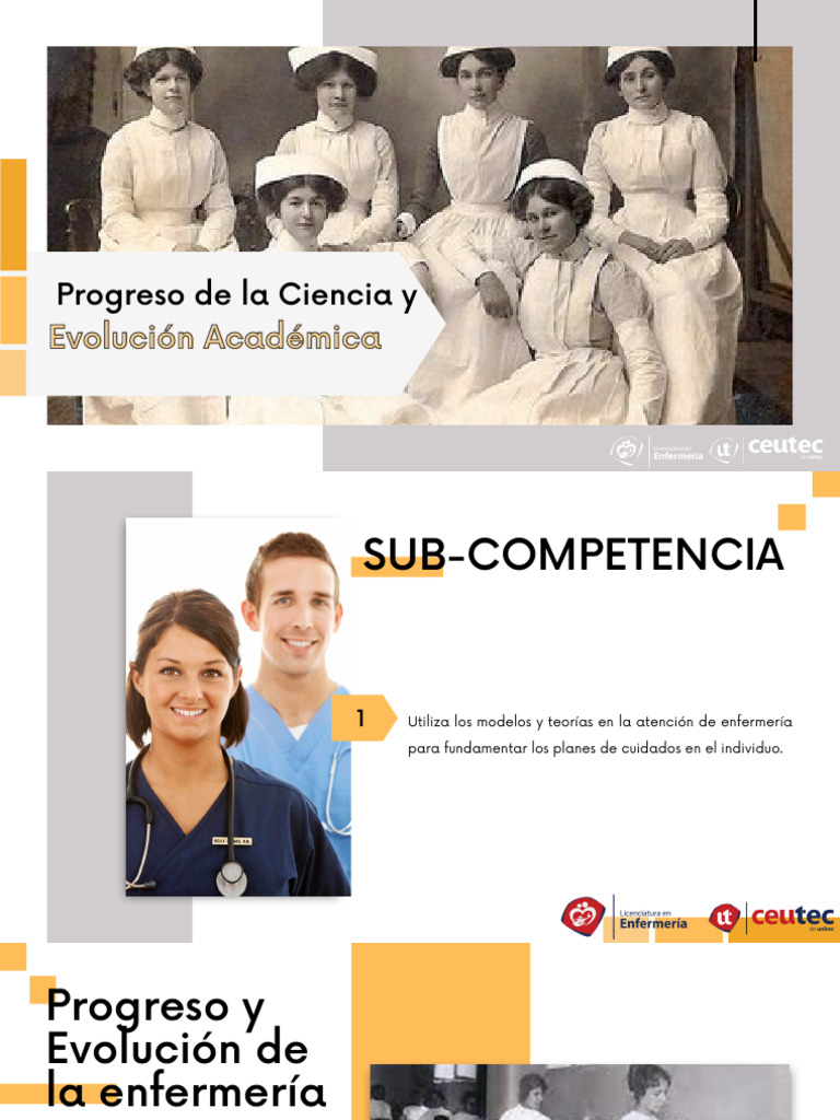 Progreso de La Ciencia y Evolución Académica | PDF | Enfermería | Conocimiento