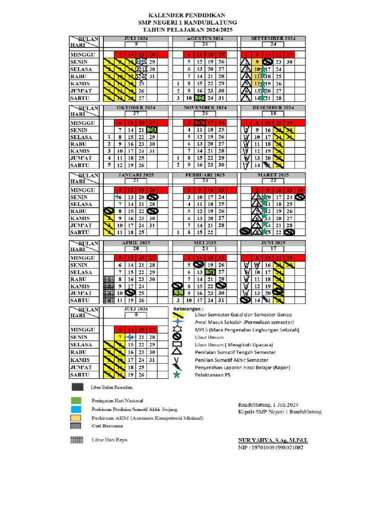 1 Kaldik 2024-2025 Ok | PDF
