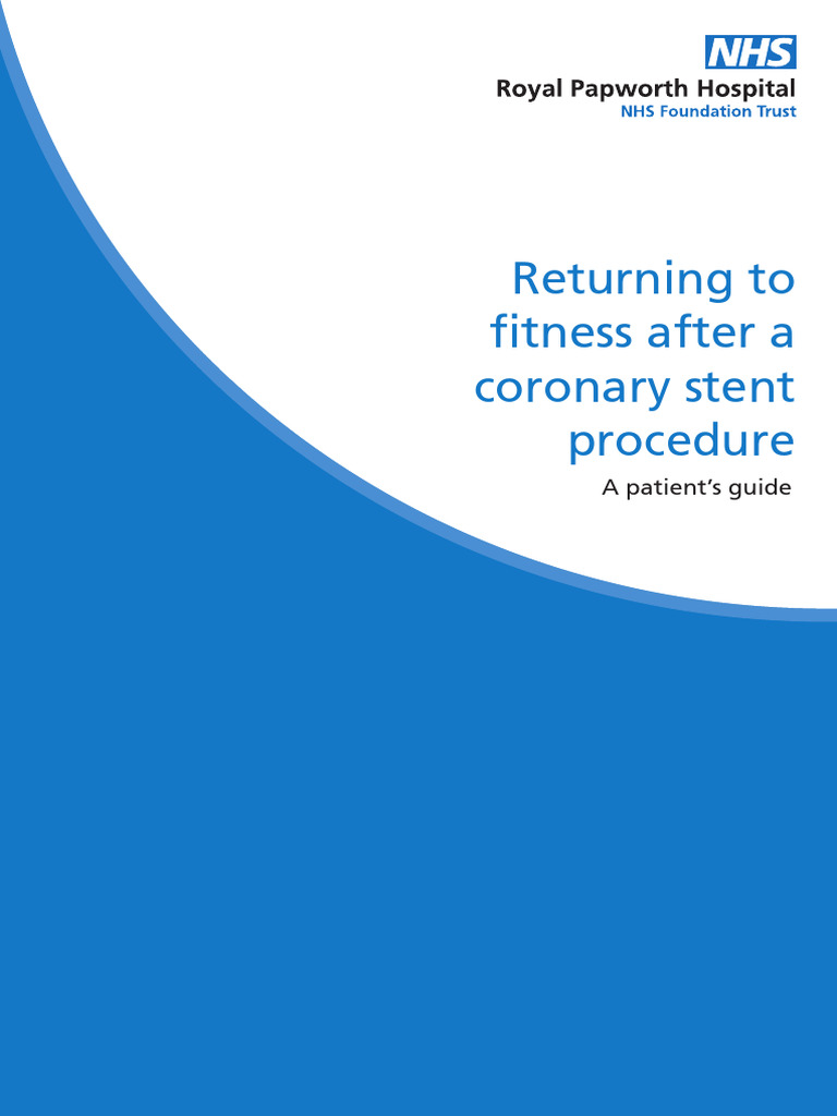 PI 58 Returning To Fitness After A Coronary Stent Procedure vs5 | PDF ...