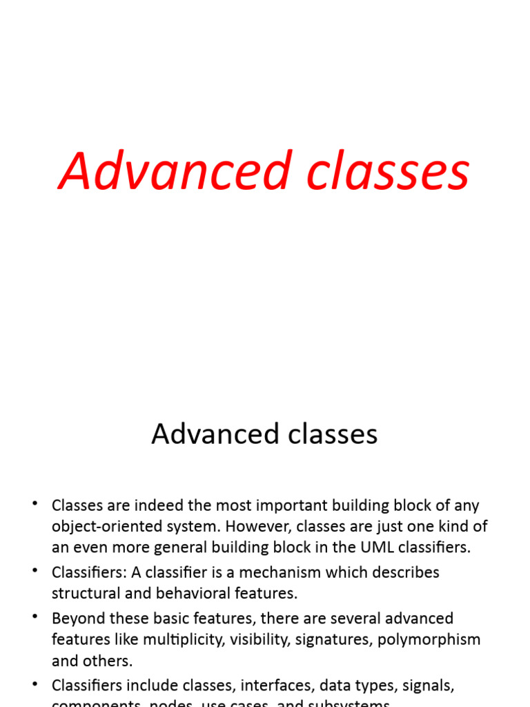 Unit 2 Part 1 | PDF | Class (Computer Programming) | Systems Engineering Unit 2 Part 1 | PDF | Class (Computer Programming) | Systems Engineering