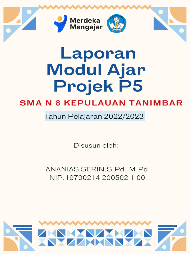 Laporan Modul P5 Fase E Th. 2023 - Compressed | PDF | Karier & Perkembangan | Bisnis