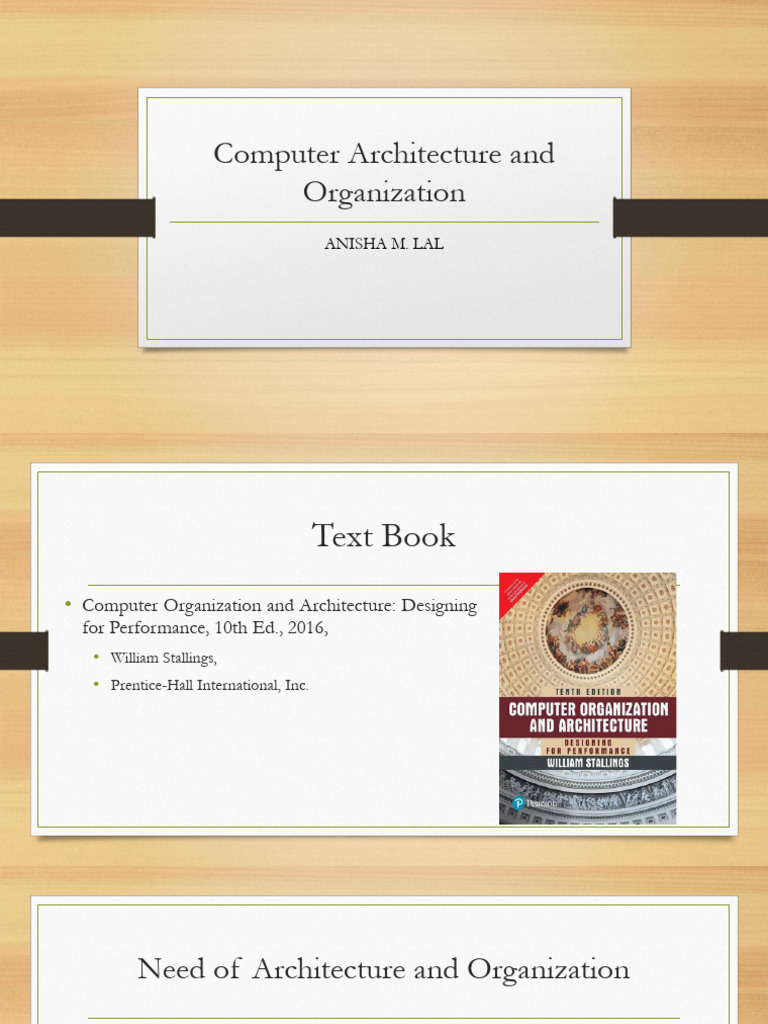 Computer Architecture & Organization Guide | PDF | Central Processing Unit | Computer Data Storage