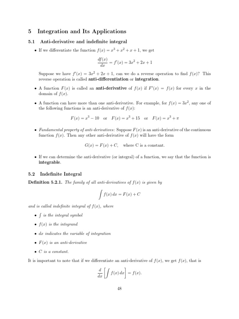Understanding Integration and Its Applications | PDF | Integral | Function (Mathematics)