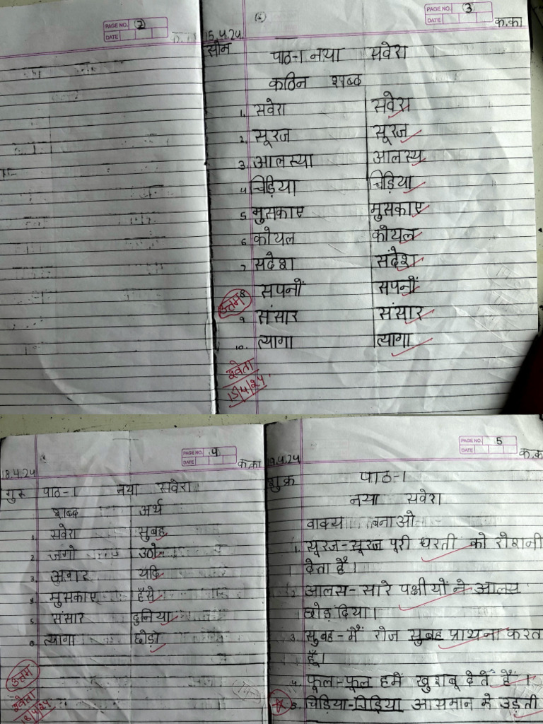 Hindi Work | PDF