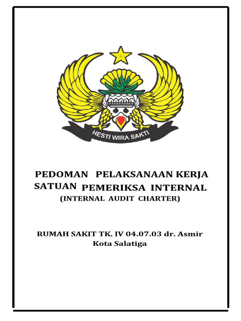 Pedoman Pelaksanaan Kerja SPI 2023 | PDF