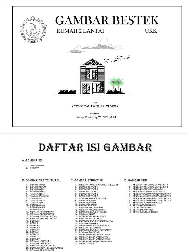 BESTEK | PDF | Griya & Taman | Teknologi & Rekayasa