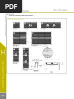 Titus 300/350 Grilles Overview | PDF | Screw | Mechanical Engineering