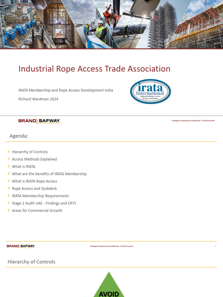 INDIA IRATA Membership & Operational Delivery R1 | PDF | Technology ...