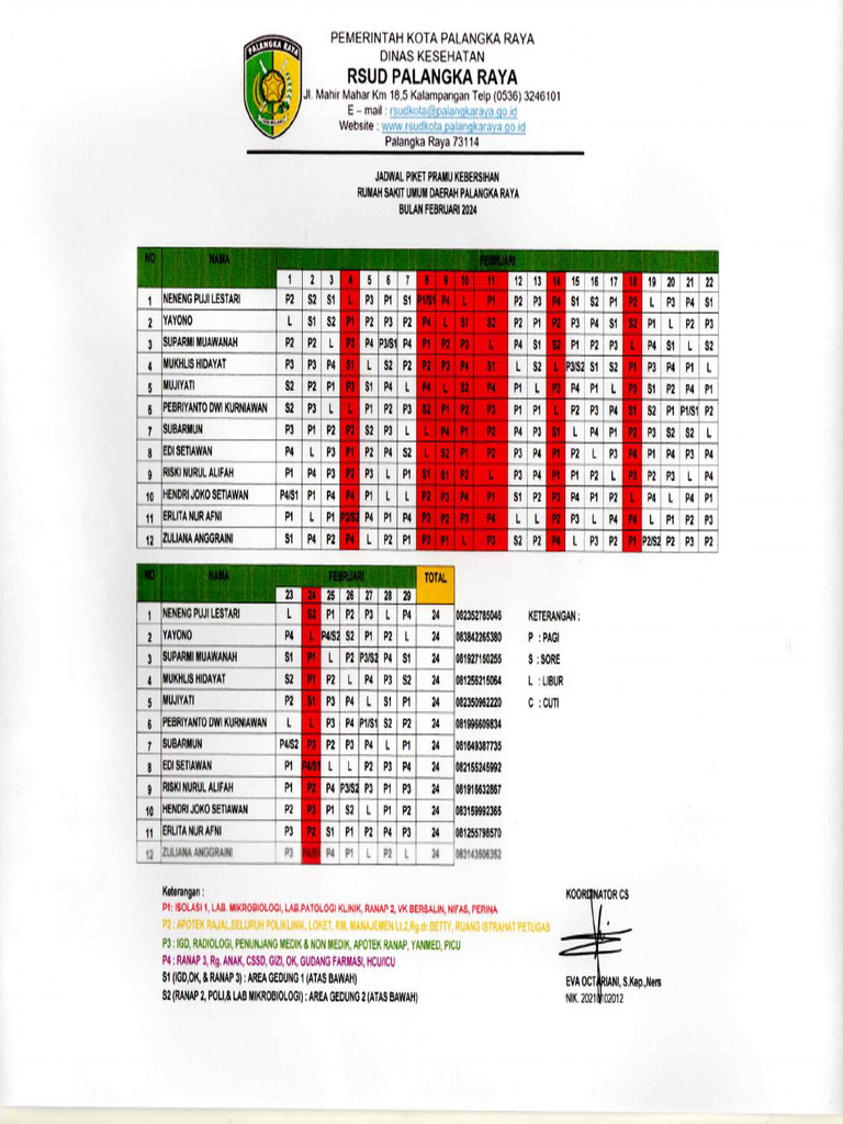 Jadwal CS Februari 2024 | PDF