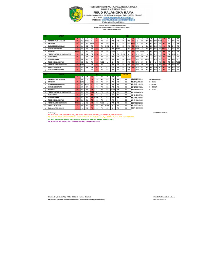 Jadwal CS Mei 2024 | PDF