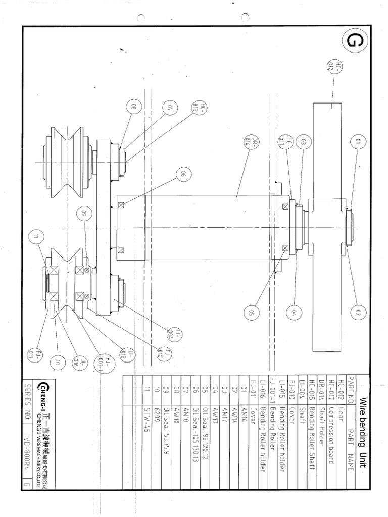G Drawing-Wire Bending Unit | PDF