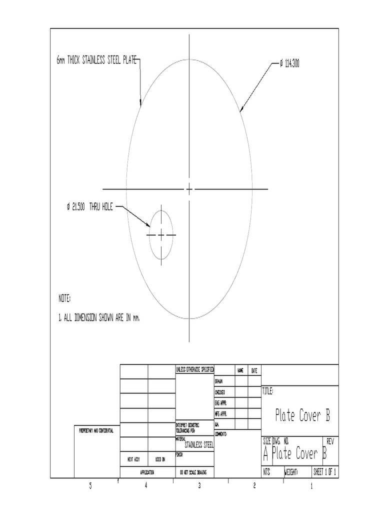 Plate Cover B-Model | PDF