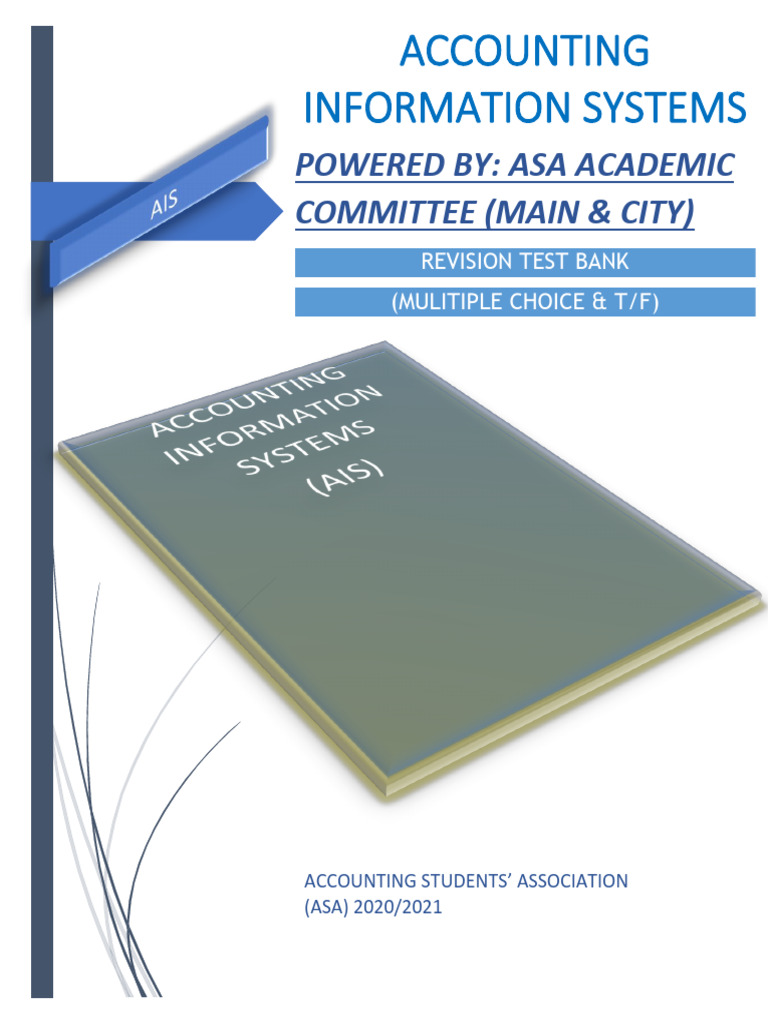 AIS Revision Test Bank 2020/2021 | PDF | Databases | Relational Model
