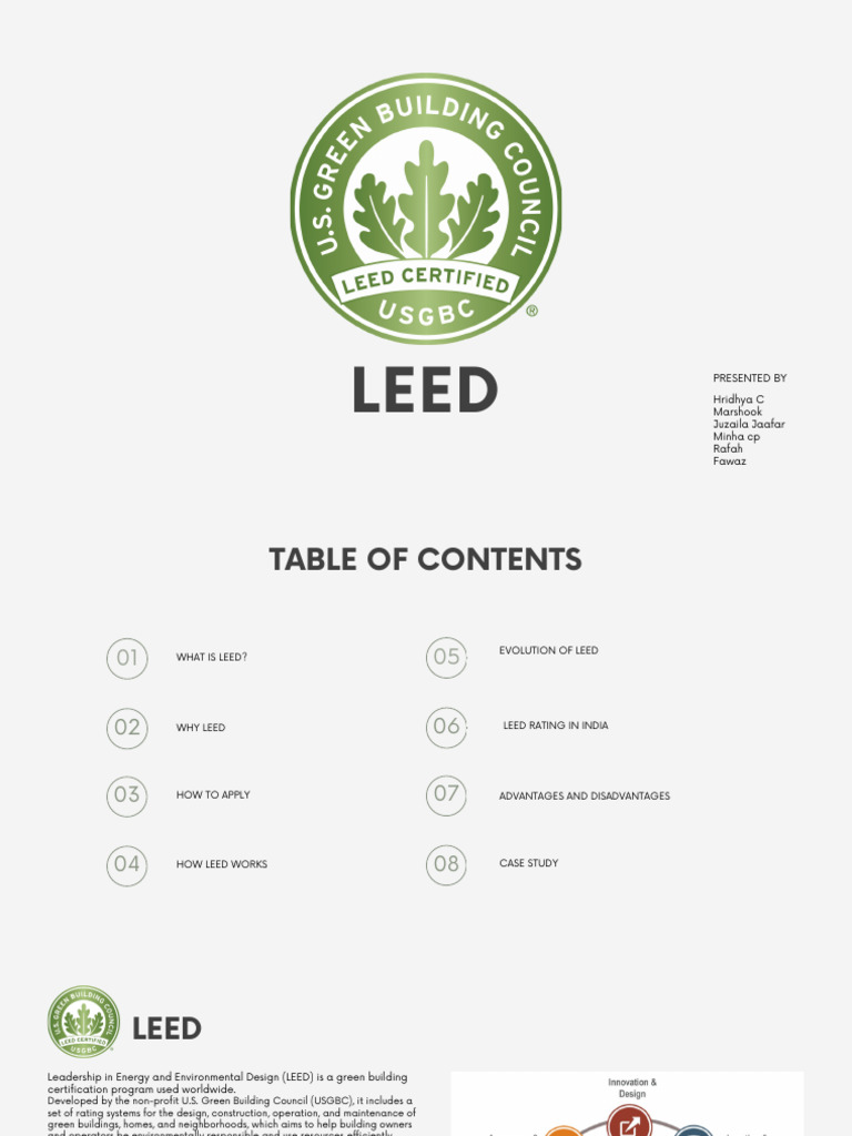 LEED | PDF | Green Building | Water Conservation