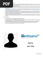 ID Card Sizes | PDF | Identity Document | Printer (Computing)