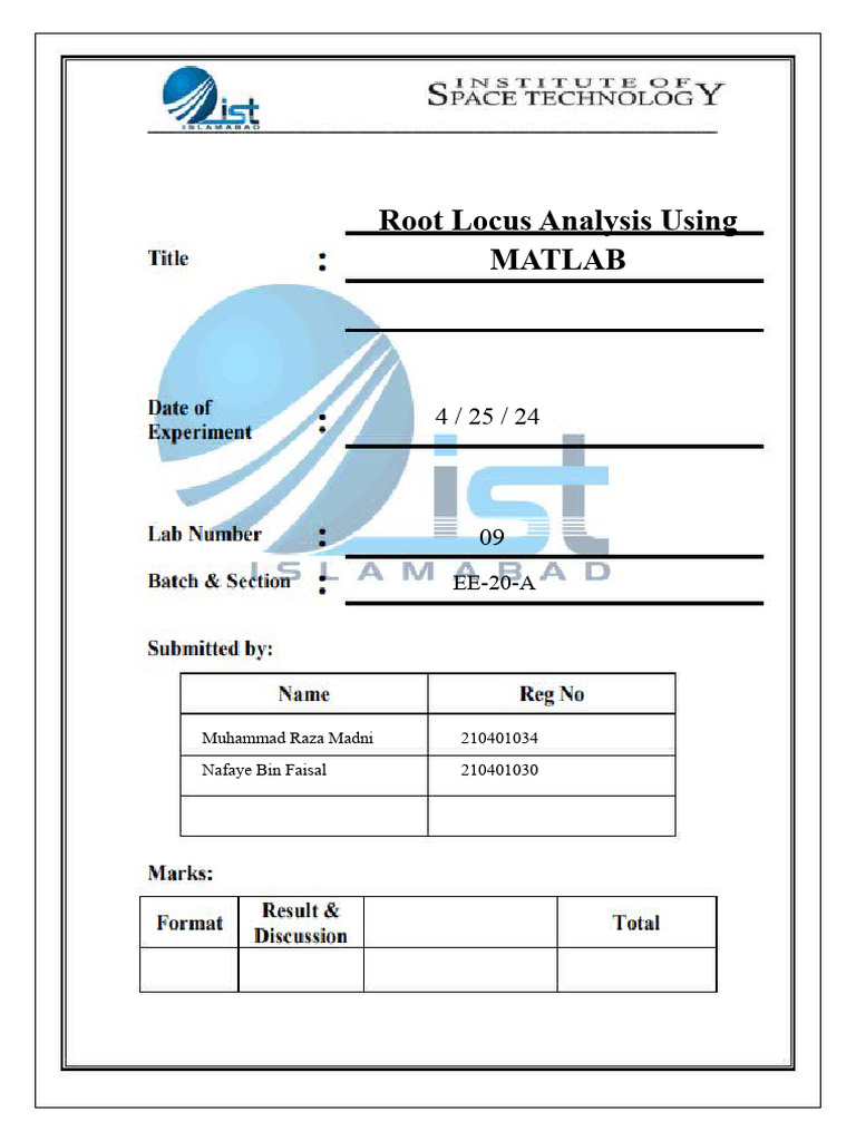 CS lab report 9 | PDF | Control Theory | Mathematical Physics CS lab report 9 | PDF | Control Theory | Mathematical Physics
