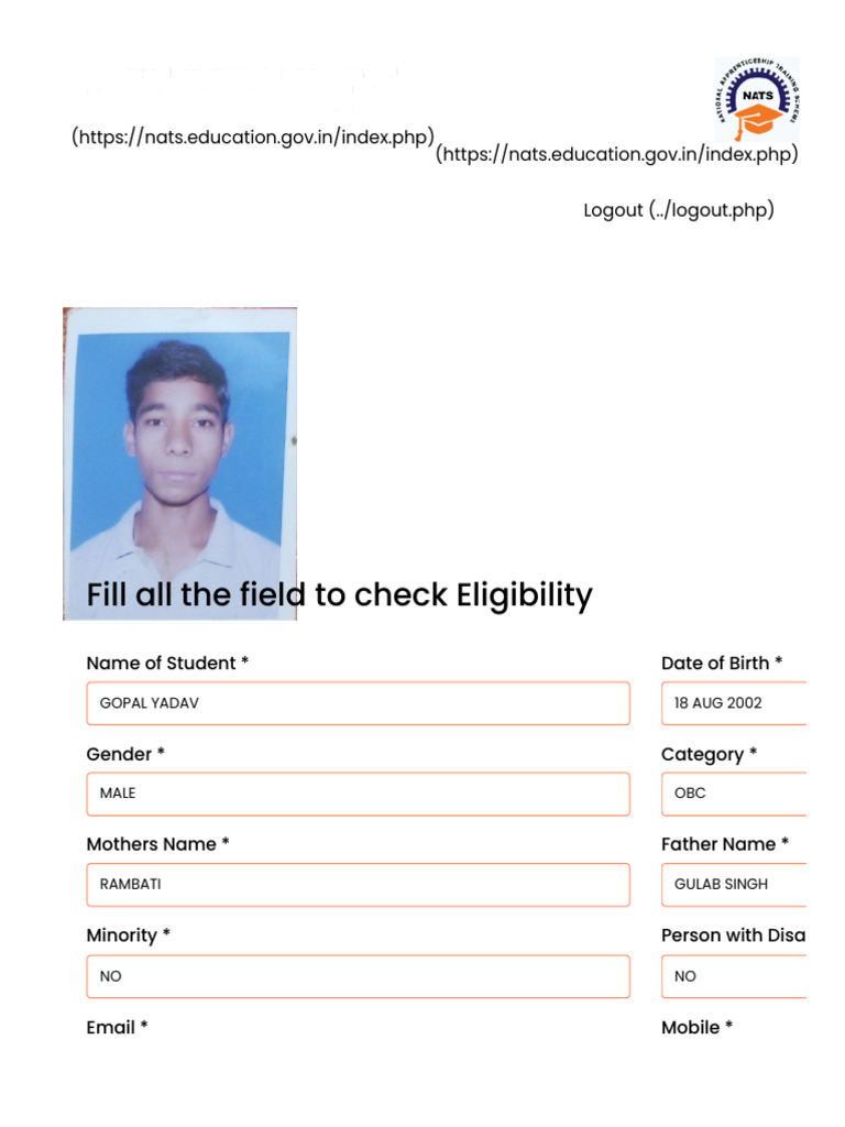 National Apprenticeship Training Scheme (NATS) | PDF