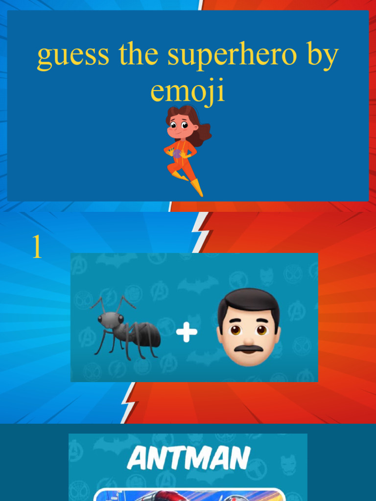 guess the superhero | PDF