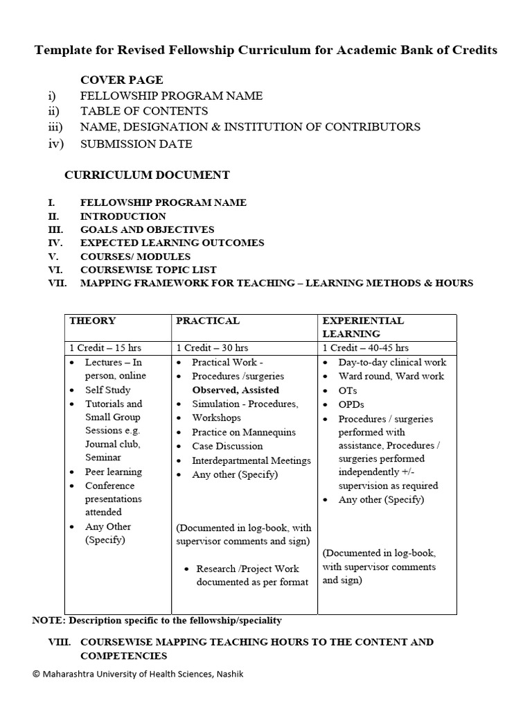 ABC Fellowships Template - 29.01.2024 | PDF | Curriculum | Cognition