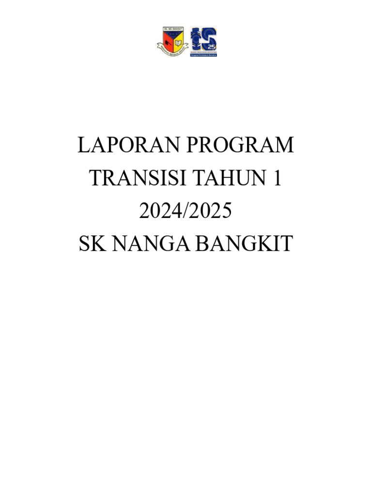 Laporan Program Transisi Tahun 1 | PDF