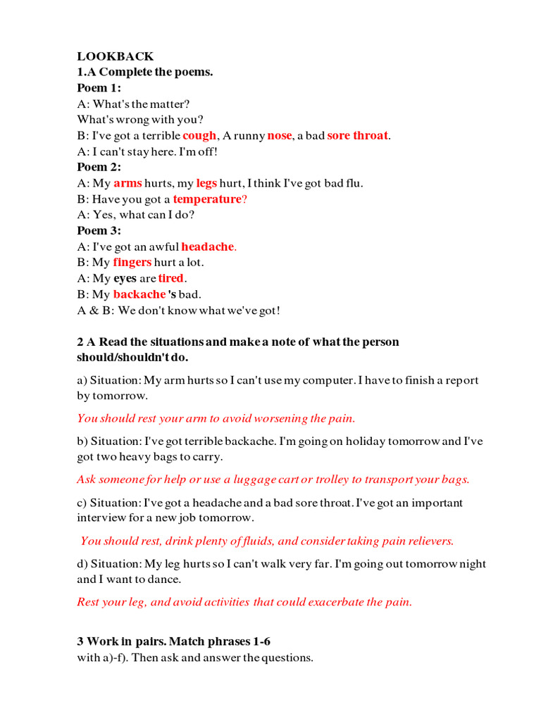 Unit 11 LOOKBACK | PDF | Adverb