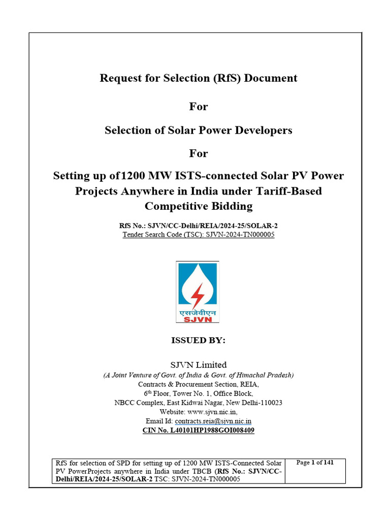 Project | PDF | Solar Power | Securities (Finance)