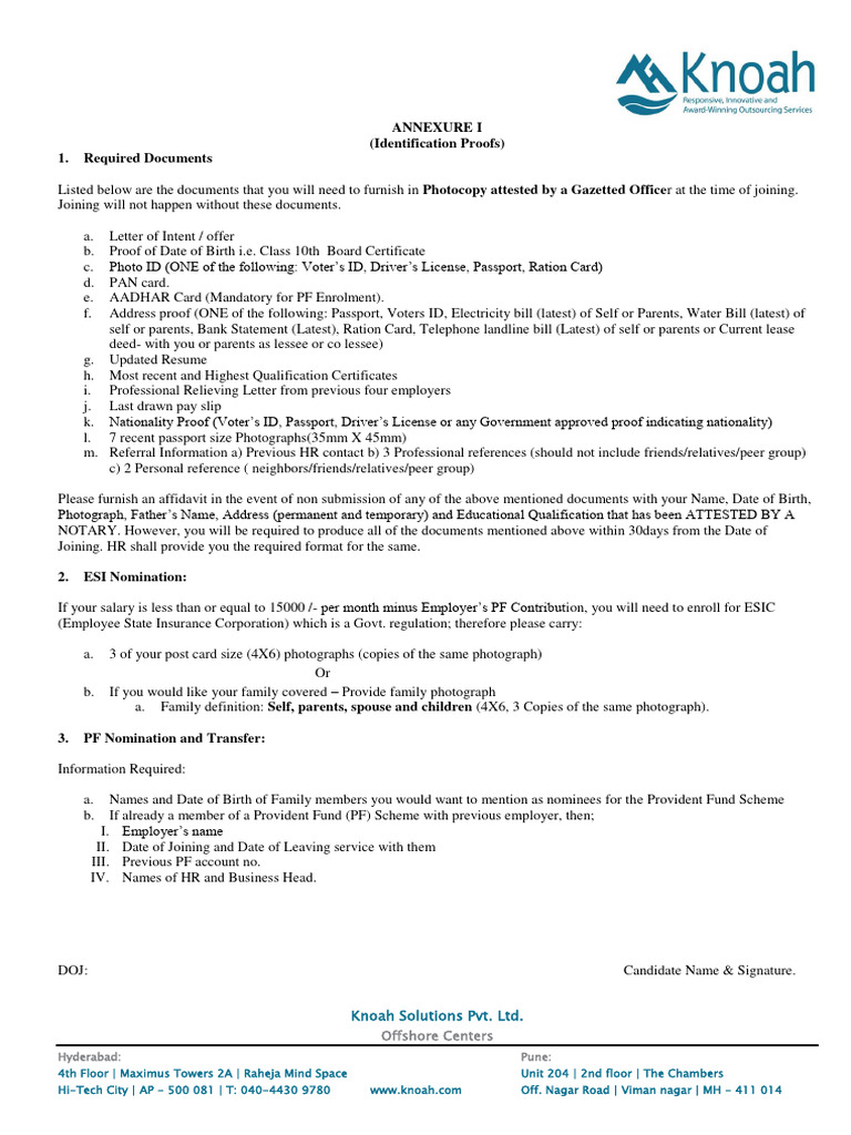 Annexure - I | PDF | Government And Personhood | Government