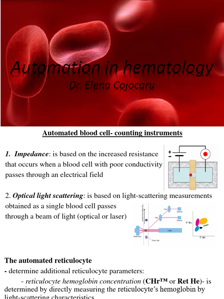Automation in Hematology | PDF | Medical Specialties | Clinical Medicine