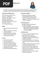 Iti Resume | PDF