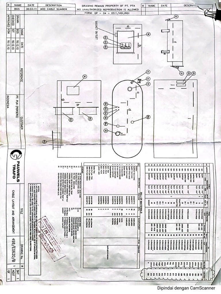 Wiring Internal Trafo 6-1 | PDF