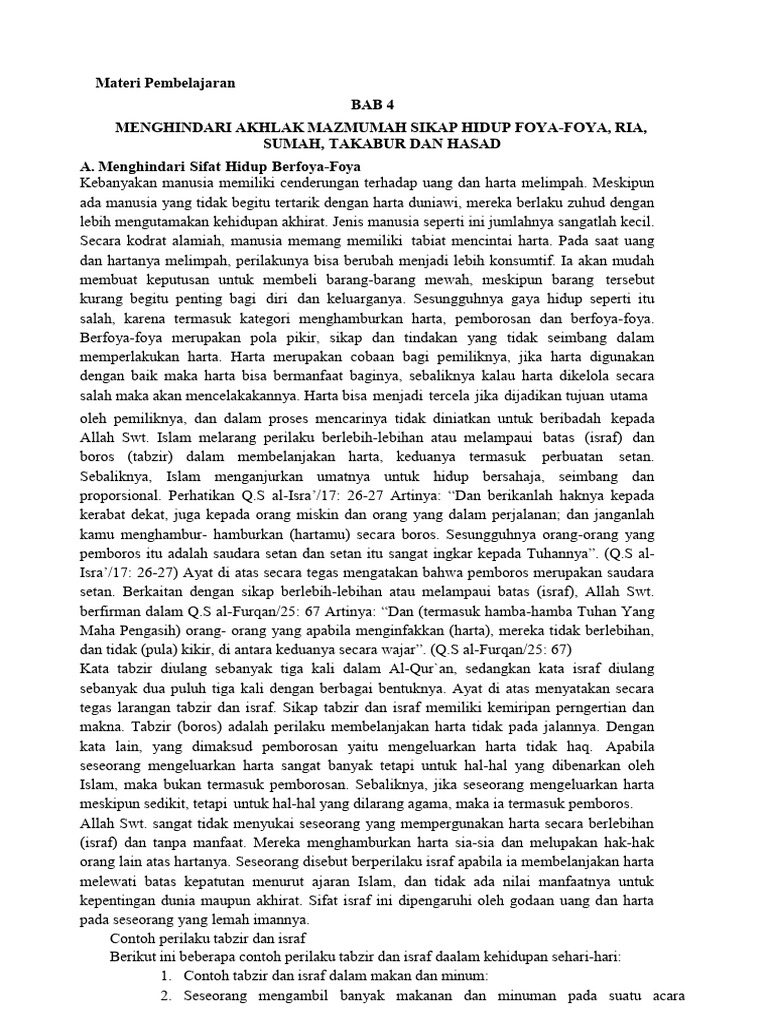 Materi Dan LKPD DBL Done | PDF