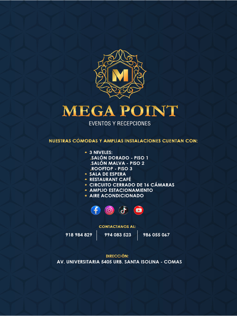 Brochure - Promoción - Megapoint Comas | PDF | ensalada | Cocina occidental