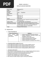 MODUL AJAR UKIN SMA 10 EKONOMI Kebutuhan Manusia Dan Kelangkaan Sumber Daya | PDF