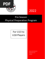 Weekly Football Training Guide | PDF