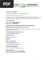 Caustic Soda Safety Data Sheet | PDF | Sodium Hydroxide | Dangerous Goods