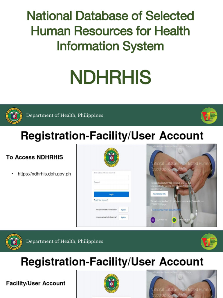 NDHRHIS Guide Presentation | PDF | User (Computing) | Databases NDHRHIS Guide Presentation | PDF | User (Computing) | Databases