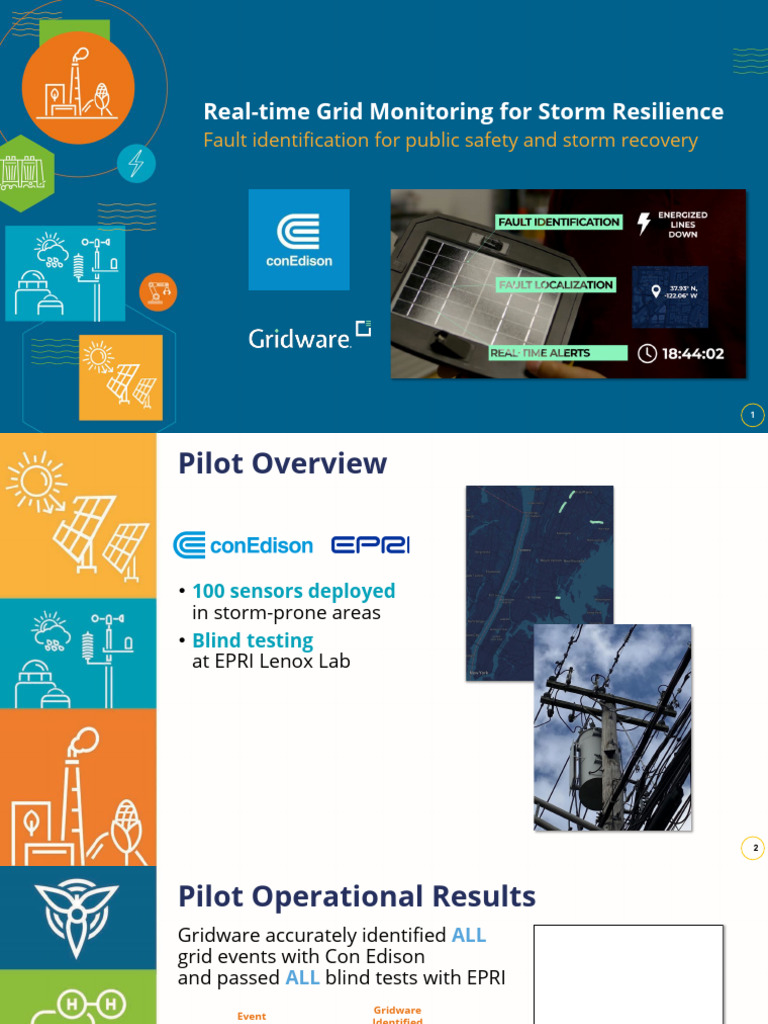 Gridware EPRI report | Download Free PDF | Electric Power | Electricity