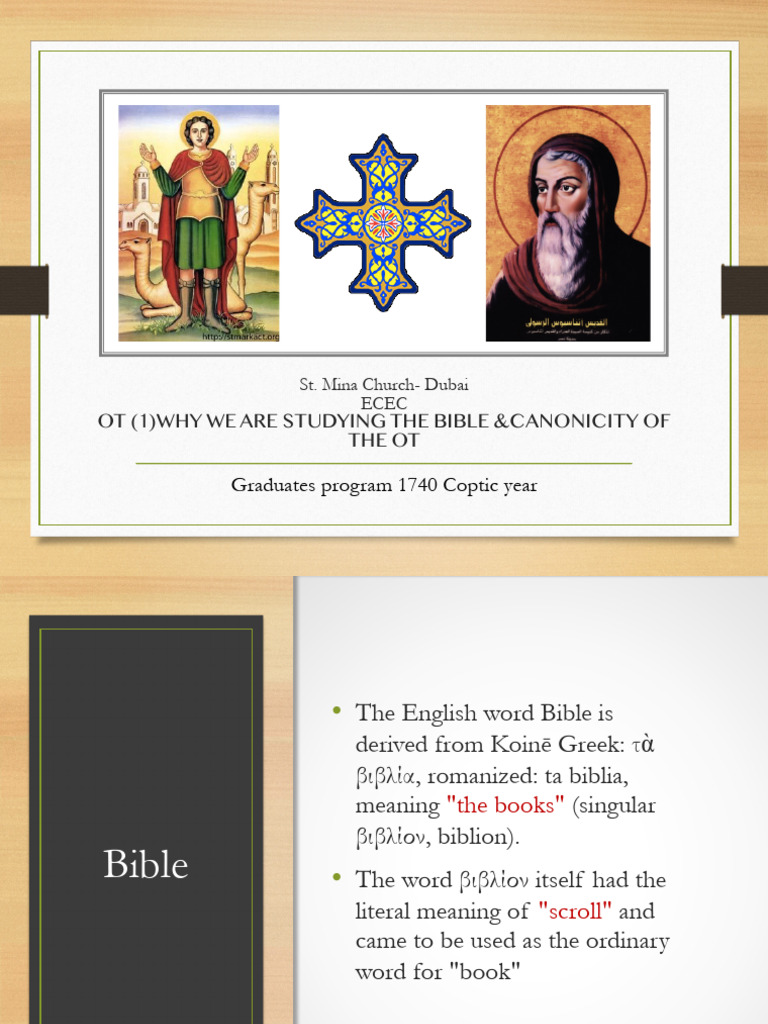 Lecture 1 Introduction of OT 1740 | PDF | Old Testament | Septuagint Lecture 1 Introduction of OT 1740 | PDF | Old Testament | Septuagint