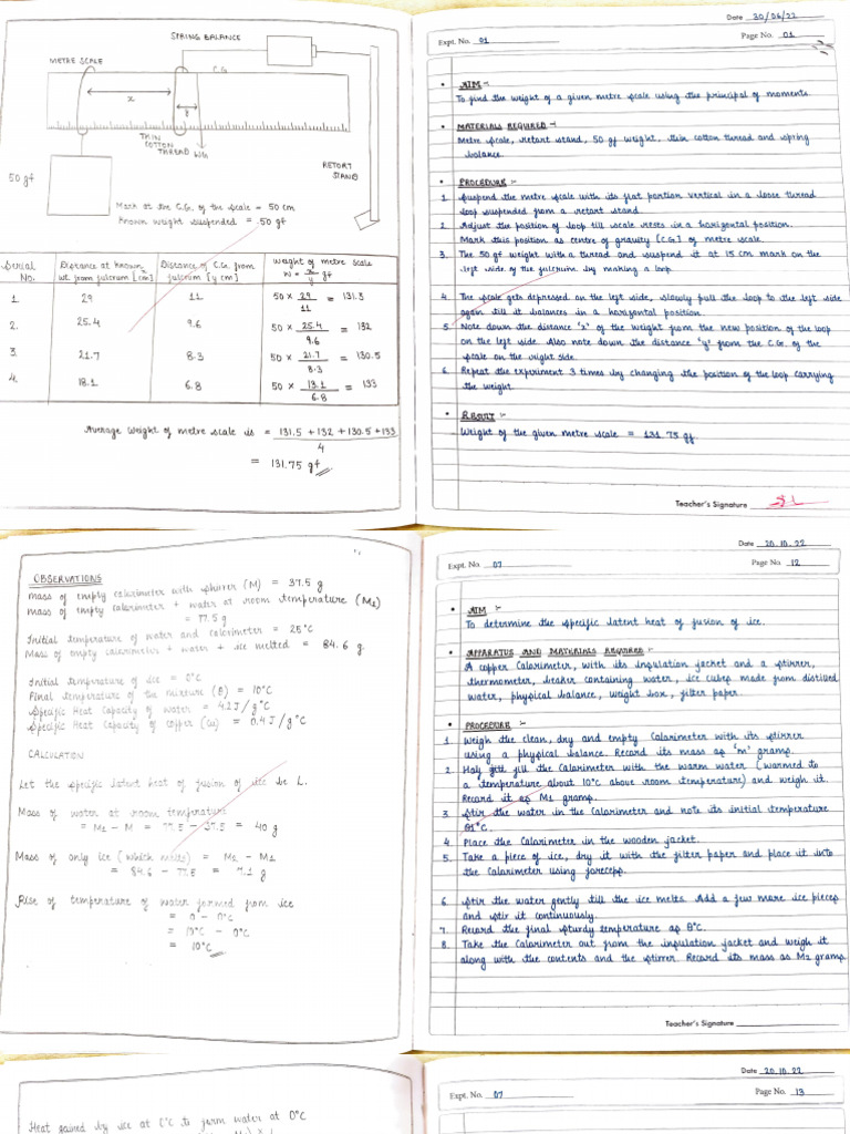 Physics Experiment: Measuring Heat Capacity | PDF