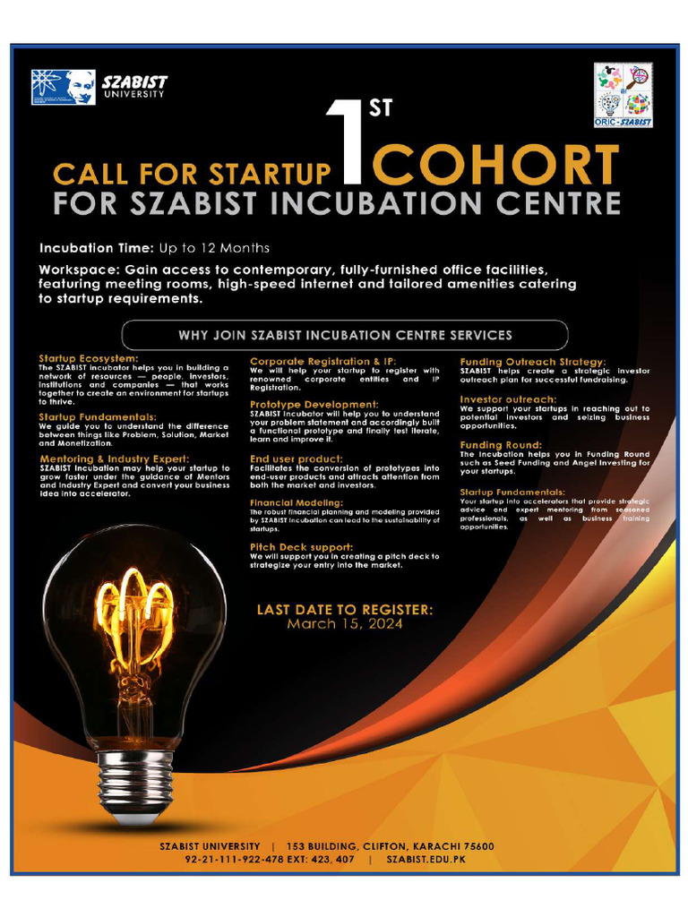 BIC Cohort Brochure | PDF