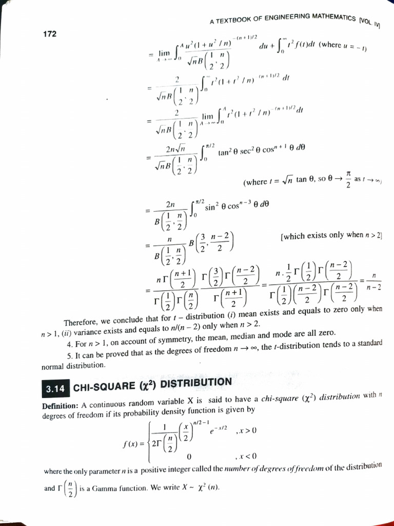 CLT, Tcheby, Chi Problems | PDF | Chi Squared Distribution | Random Variable