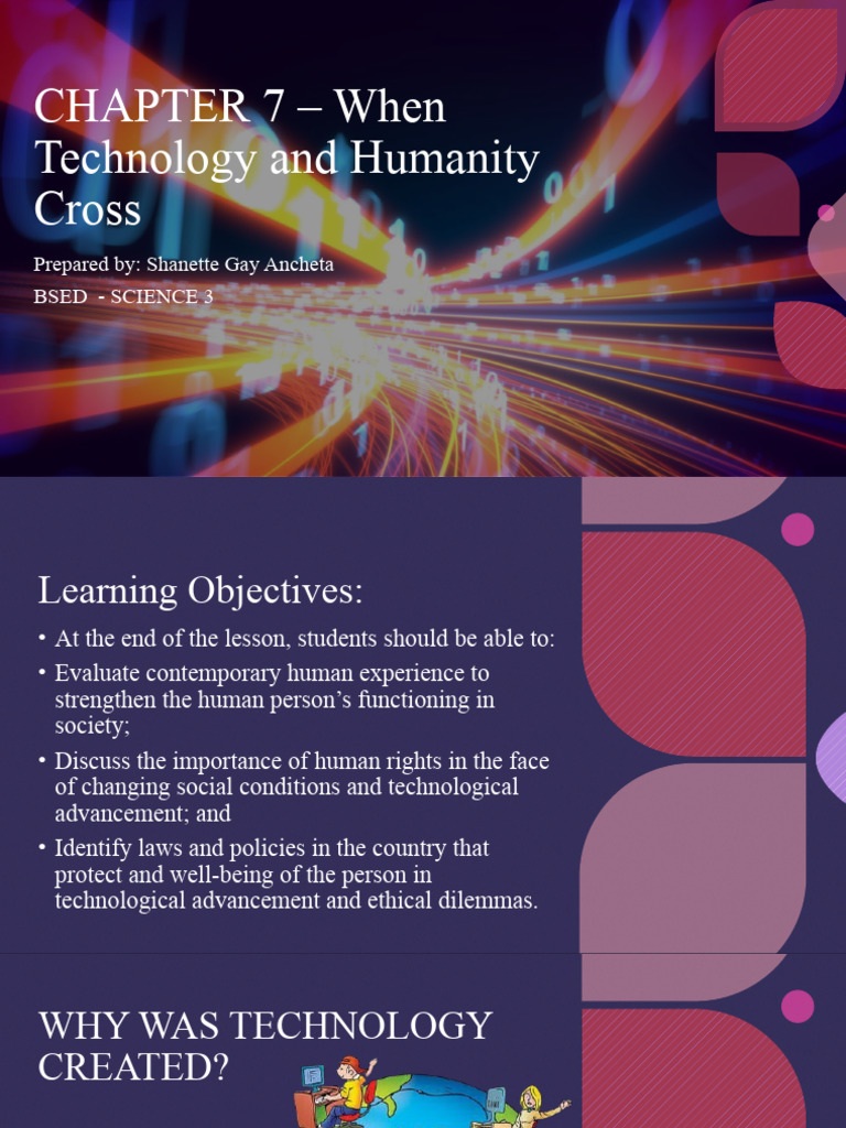 CHAPTER 7 When Technology and Humanity Cross | PDF | Human Rights | Dignity