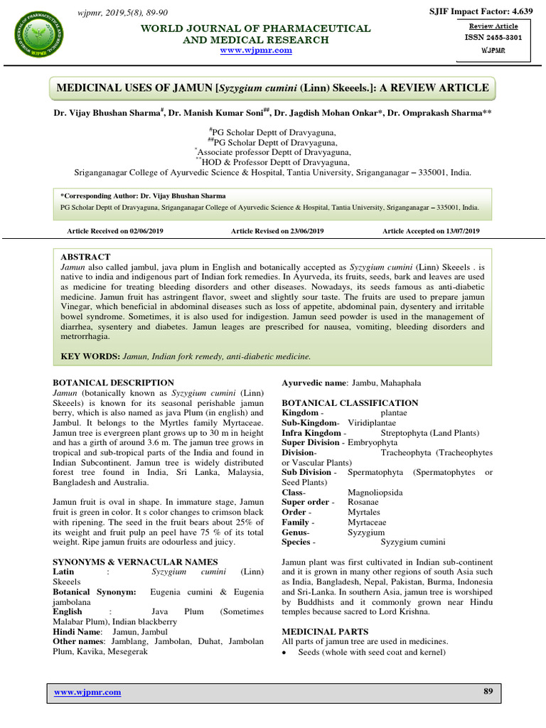 Article 1564481697 | PDF | Ayurveda