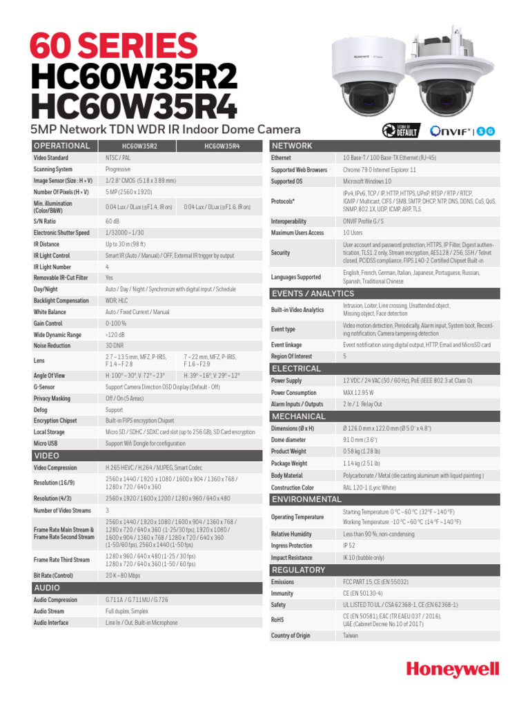 HC60W35R2 Datasheet | PDF | Telecommunications | Internet Protocols
