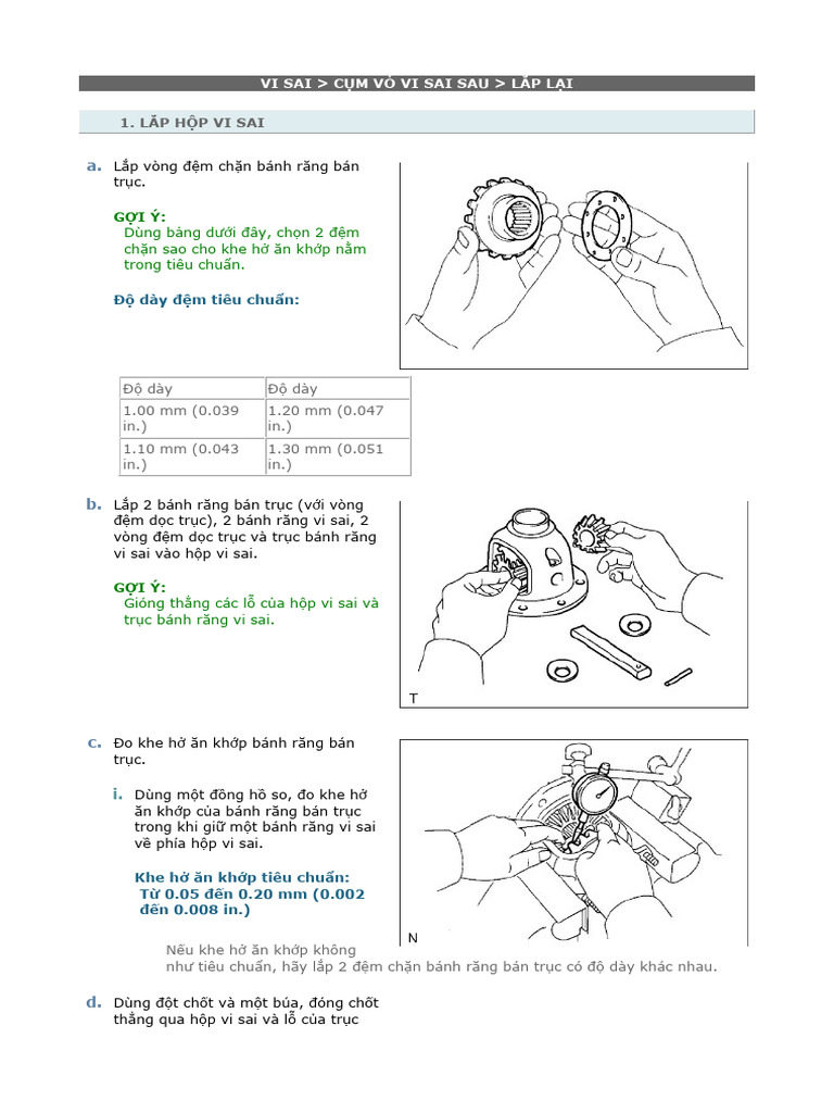 Cau Chu Dong Innova - Lap Chi Tiet | PDF
