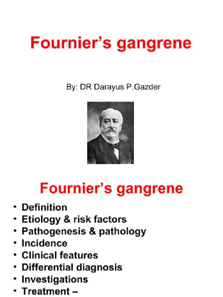 Fourners Gangrene | PDF