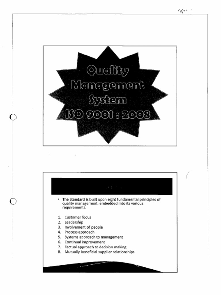QMS 2008 | PDF