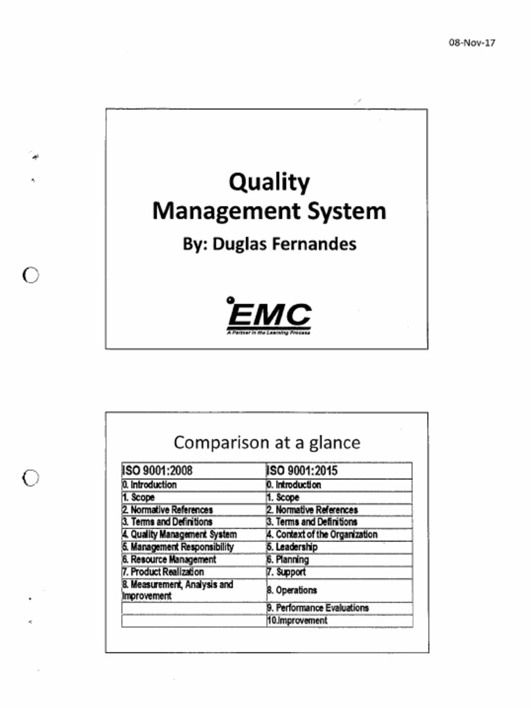 Quality Management System | PDF
